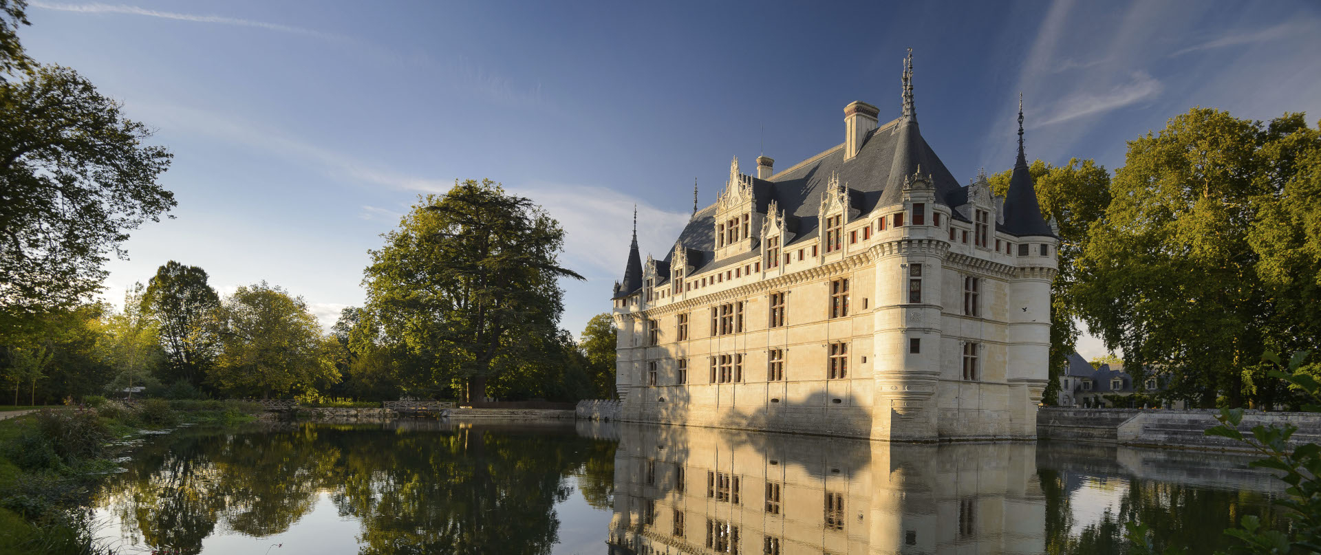 The architecture of the château