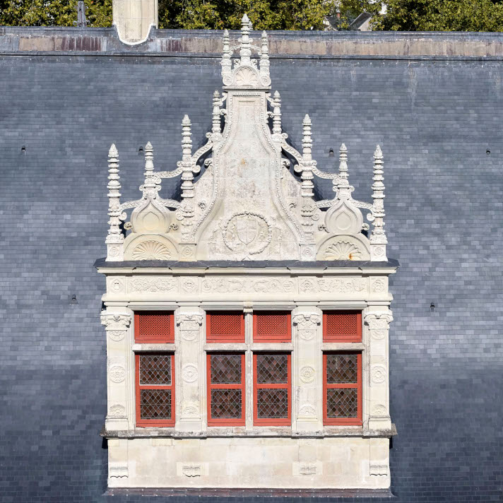 The architecture of the château